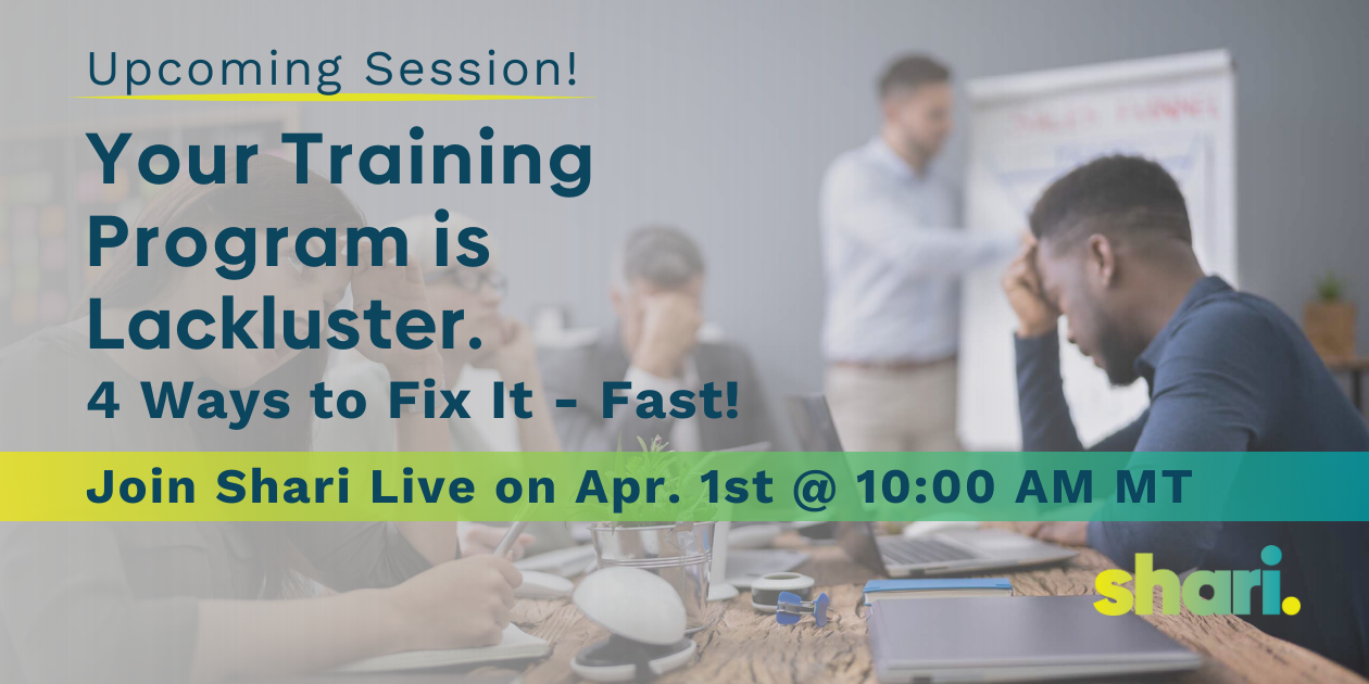 Live Session: Discover 4 Ways to Fix Your Training Program - Fast!